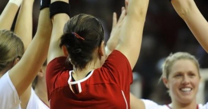 Huskers remember Larson's mom in Big 12 win