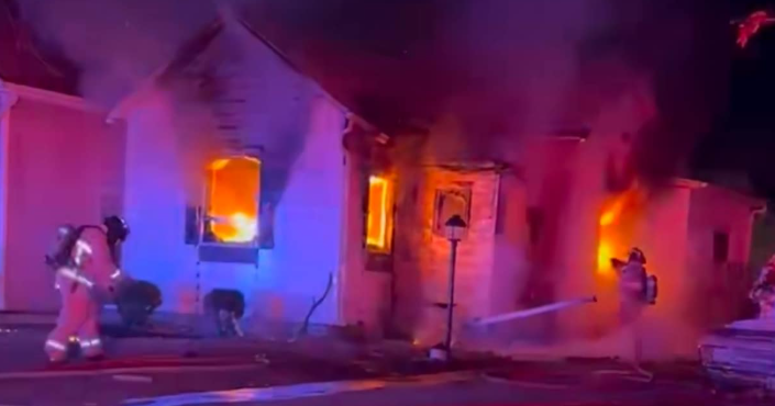 LFR responds to Havelock house fire near 67th and Ballard