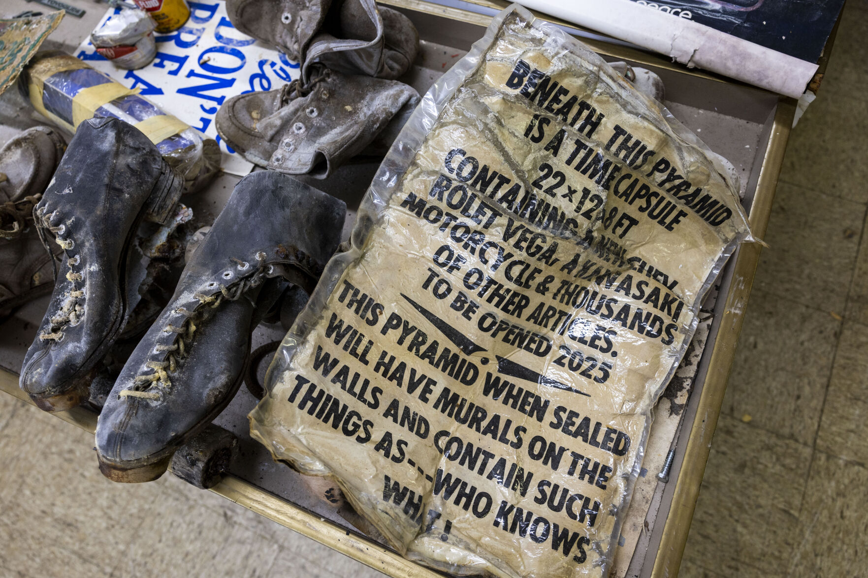 Photos: Peek inside the World's Largest Time Capsule after 50 years