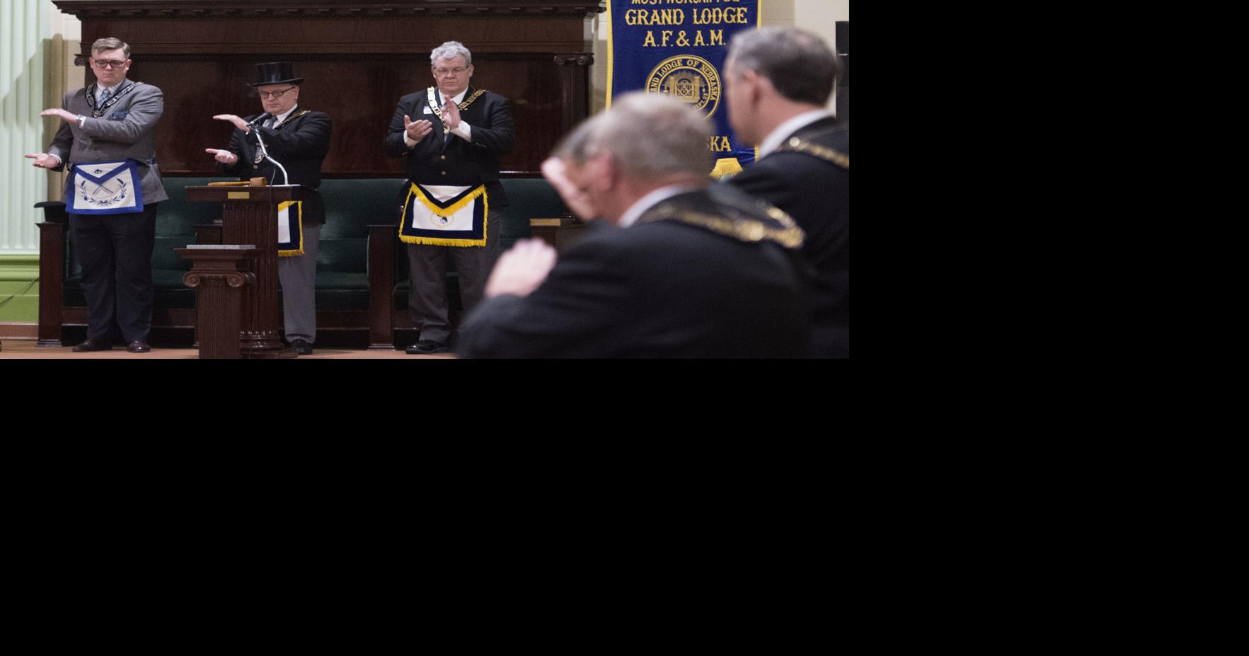 Lincoln Masonic lodge celebrates 150 years, is restoring paintings