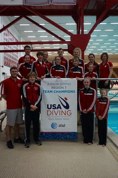 Nebraska Diving Club wins team title at meet in Chicago
