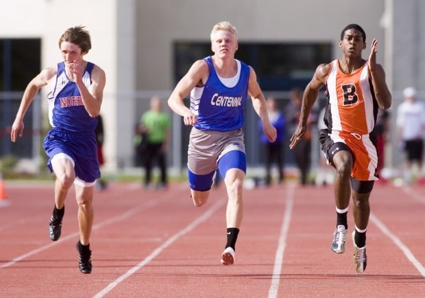 Late start on track hasn't slowed Beatrice junior sprinter Davie