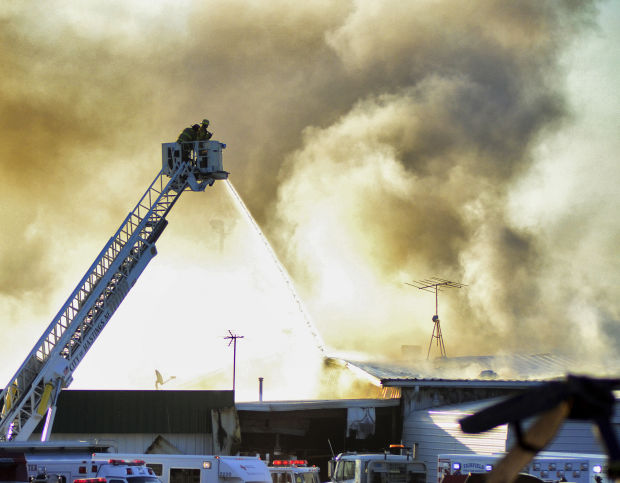 Officials: Fire renders John Deere dealership 'a total loss'