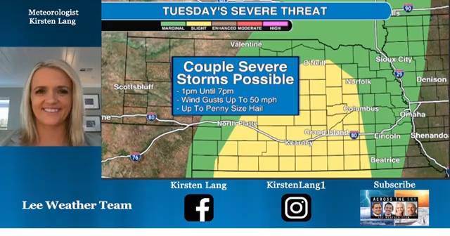 Severe storms and cooler weather on the way for Nebraska, Meteorologist ...