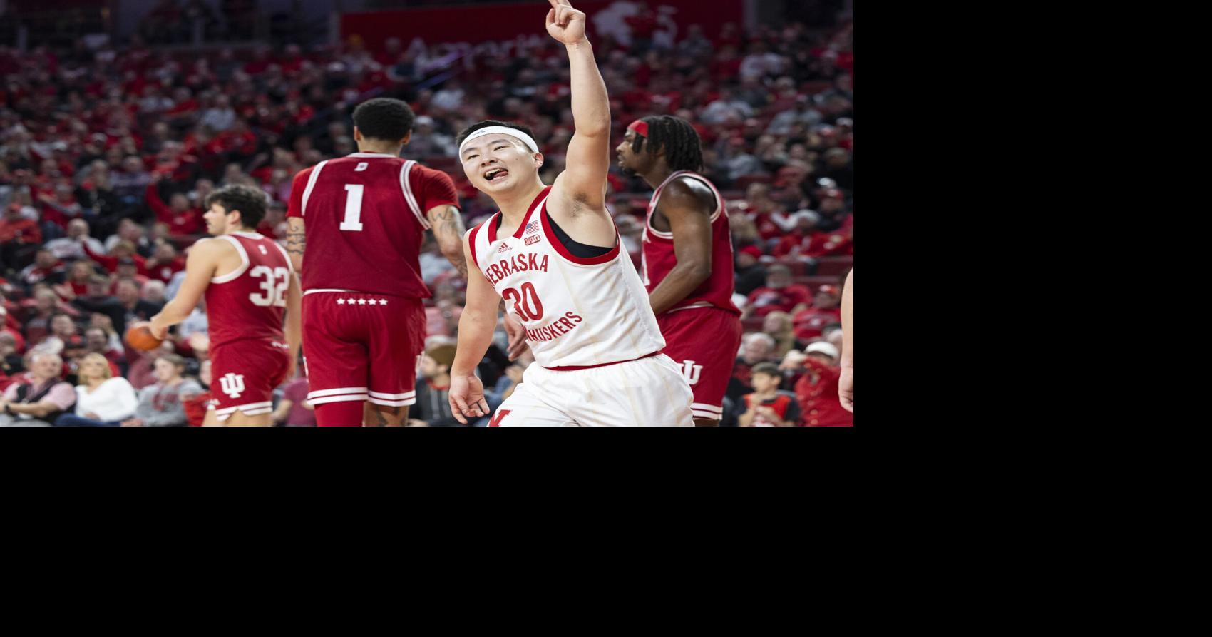 Nebraska men's basketball defeats Indiana