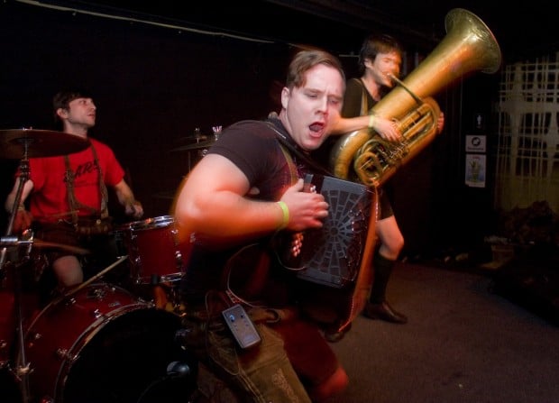 Bolzen Beer Band: Mustache wax, sweat and polka