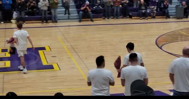 Hampton community gathers to remember Kyle Ediger