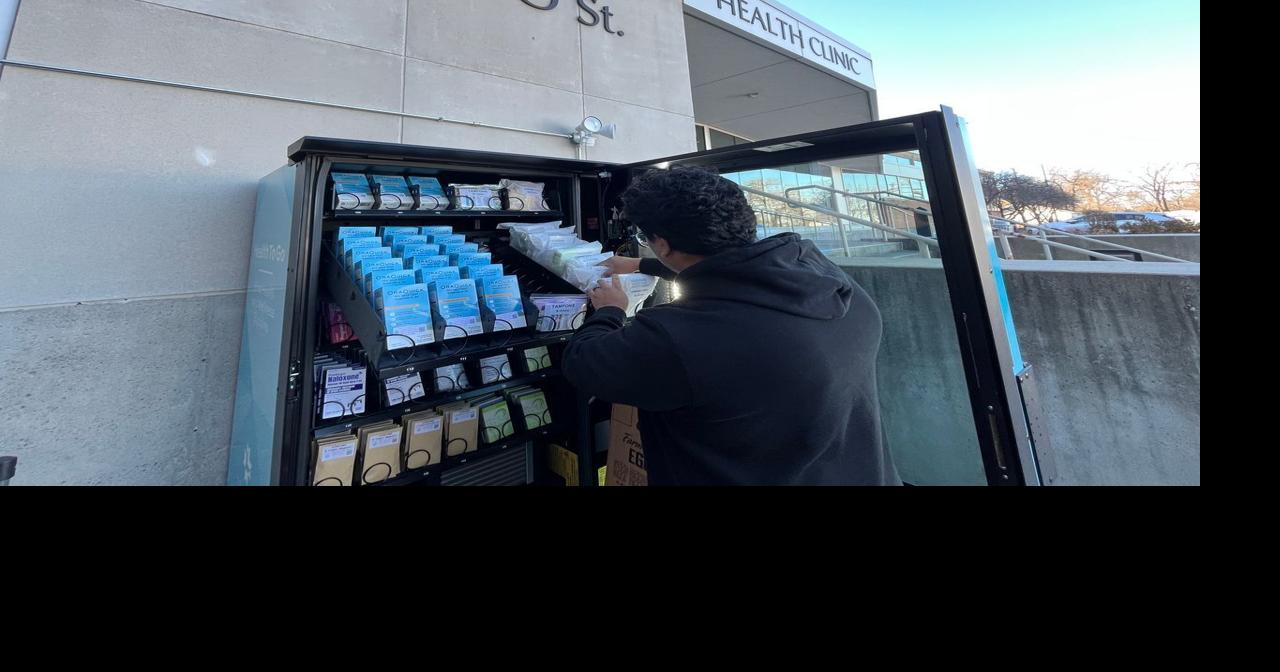 Health department installs 4 free vending machines for health, hygiene ...