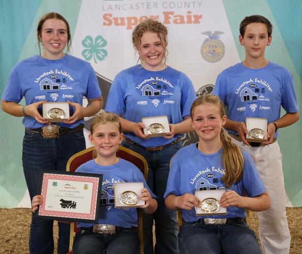 Top 4-H and FFA awards at Lancaster County Super Fair
