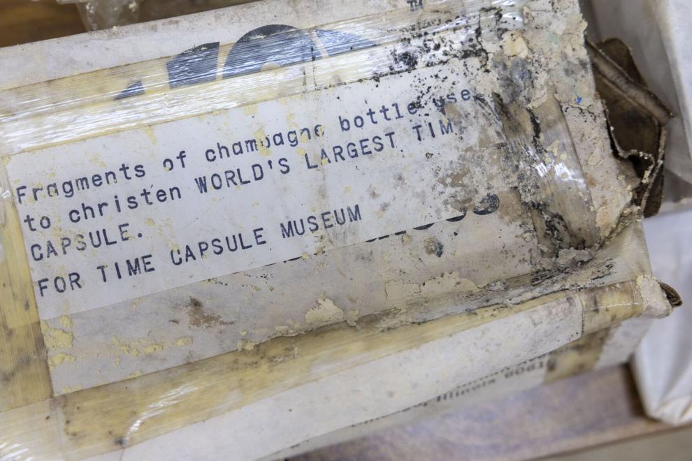 World's largest time capsule opened in Nebraska