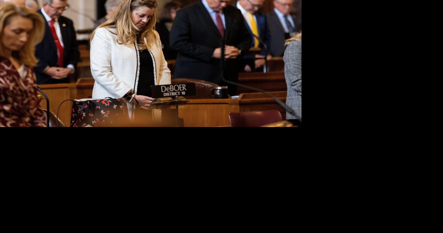 And now Nebraska senators are fighting over the opening prayer