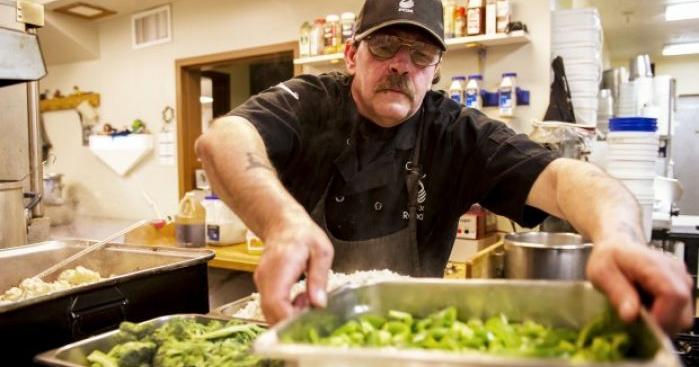 Photos: Randy Hand in the kitchen