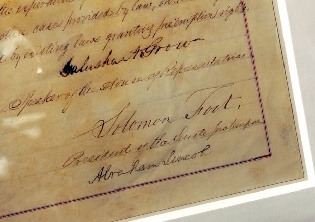 Time running out to see historic Homestead document