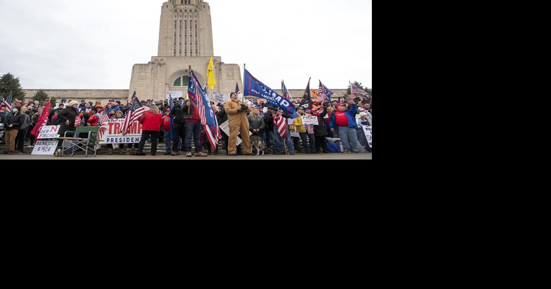 Two years ago: Jan. 6 protests in Lincoln and Nebraska reaction to US ...