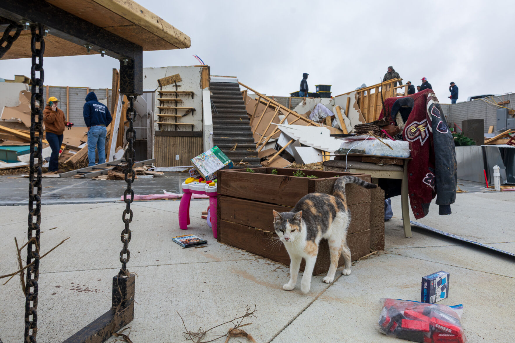 Howard County tornado near St. Libory destroys 2 homes