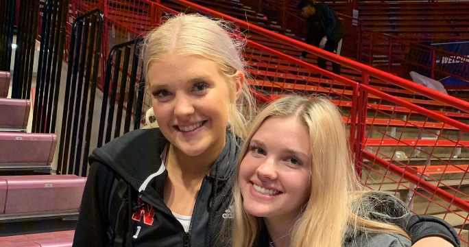 Husker volleyball notes: With a few wins Hames sisters would face off ...