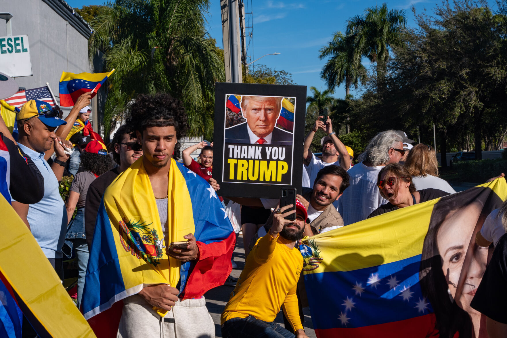 Venezuelans in US uneasy after ousting of Maduro