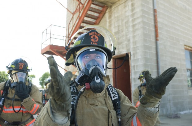 Diverse firefighter recruit class has 6 women
