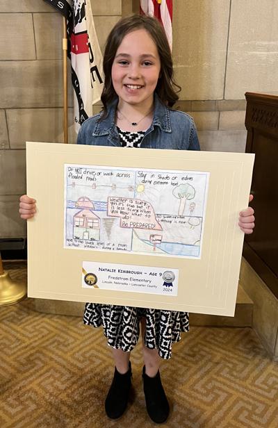 Severe Weather Awareness Poster Contest winners honored