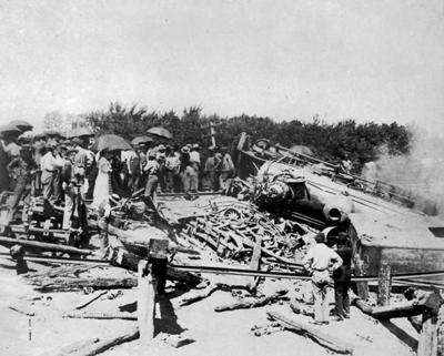 Marker commemorating 1894 train wreck to be unveiled