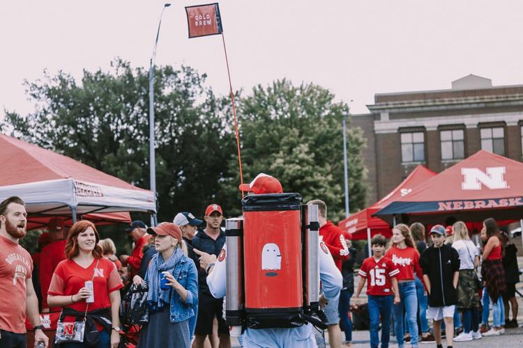 Calling on Roastbusters: Lincoln man's proton pack dispenses coffee