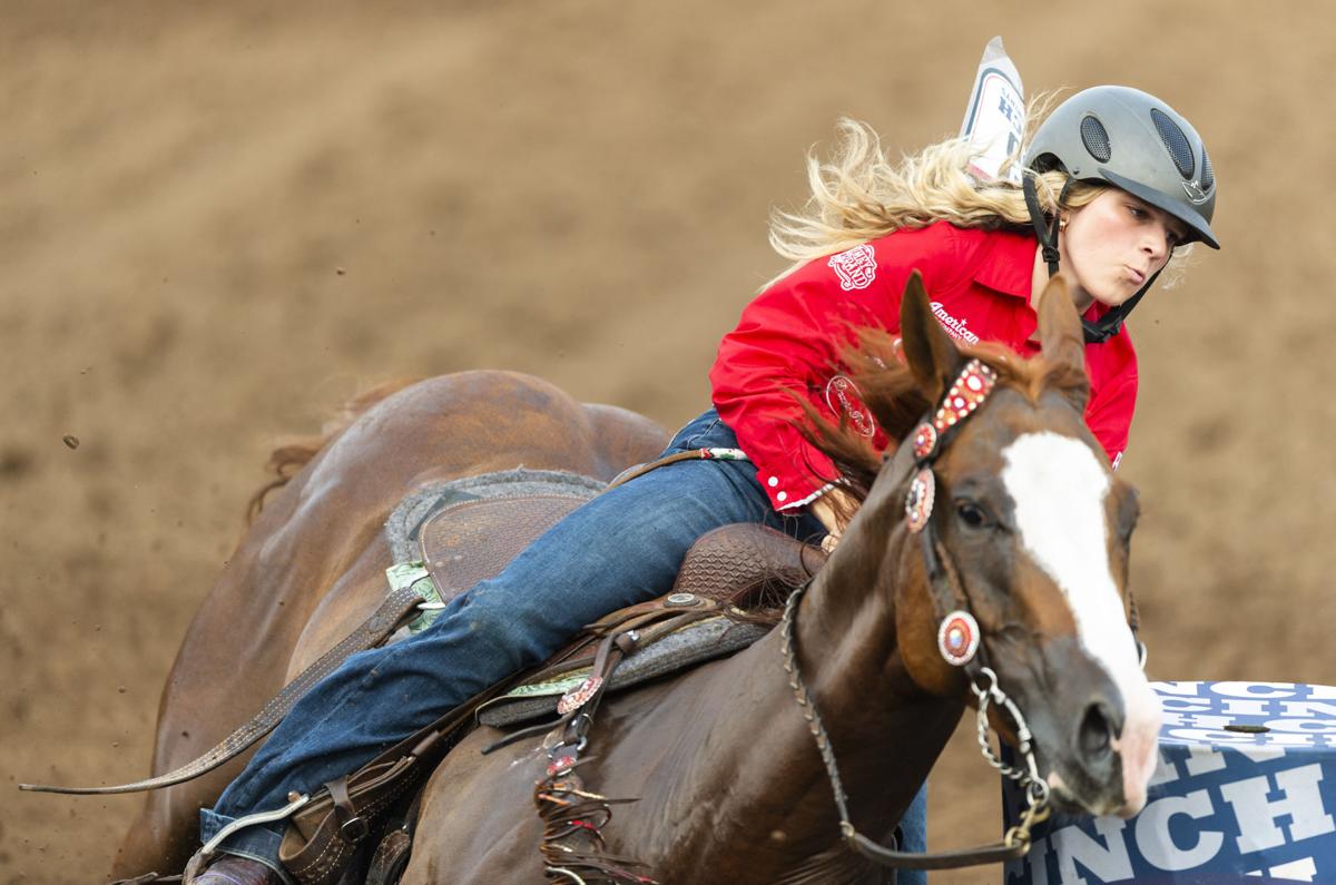 Finals rookie from Florida puts nerves aside to win barrel racing crown ...