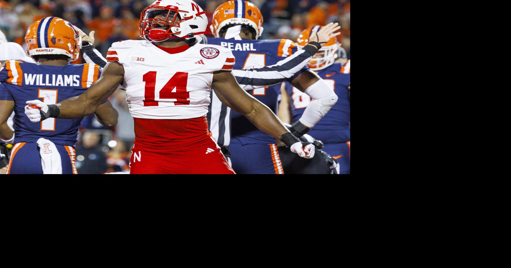 Nebraska football's Chief Borders enters the transfer portal