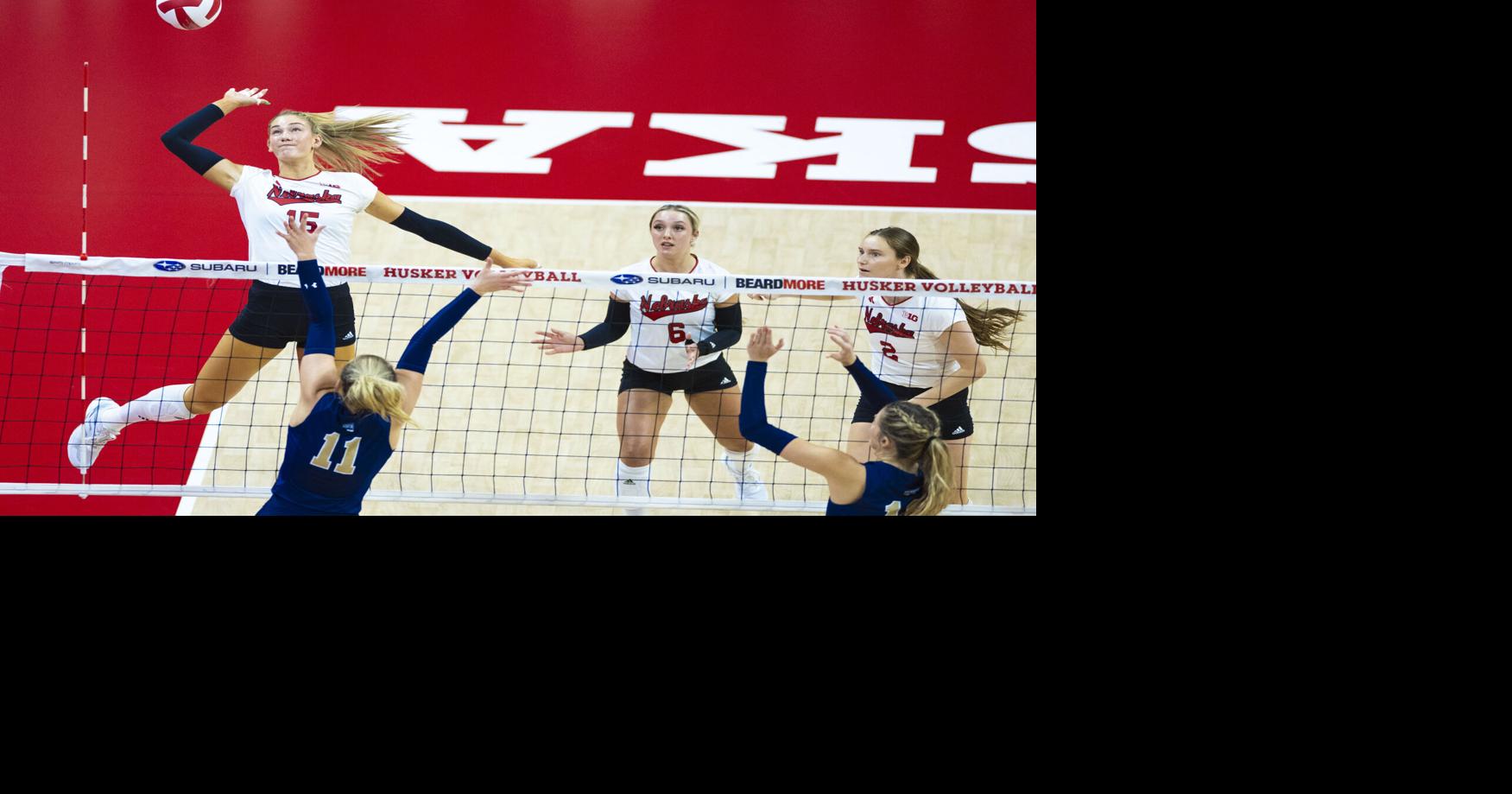 Nebraska volleyball sweeps Montana State