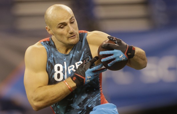 Photos: Rex Burkhead at NFL Combine