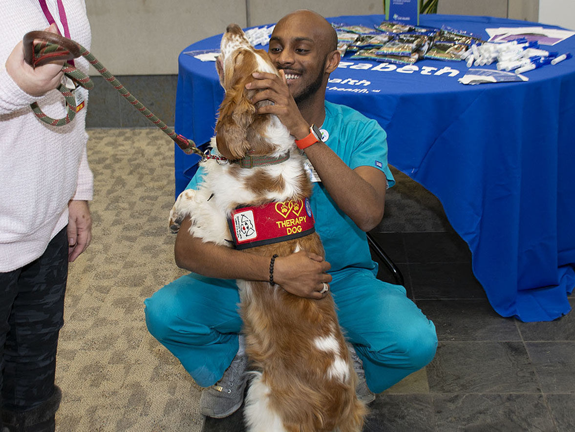Wag Therapy relieves stress at CHI Health St. Elizabeth