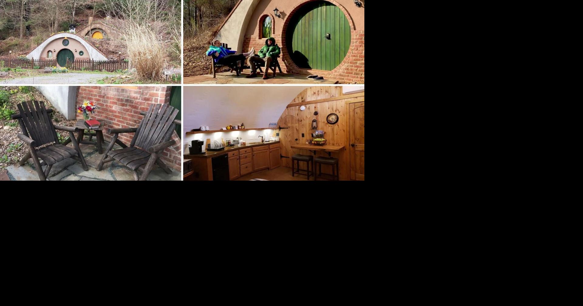 10. Hobbit Style Underground Cabin