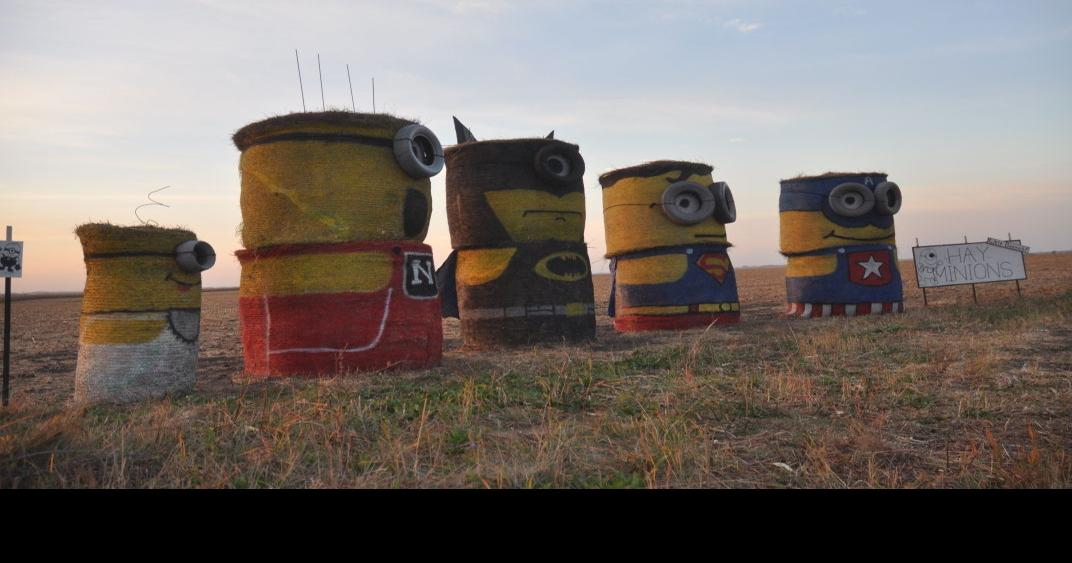 Minions make return appearance along highway