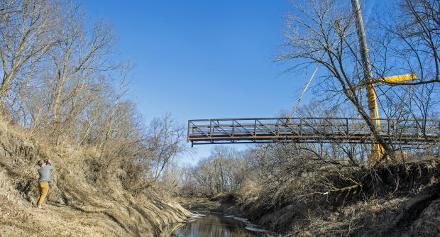 New bridge spans Wilderness Park trail