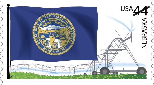 Nebraska postal stamp now available