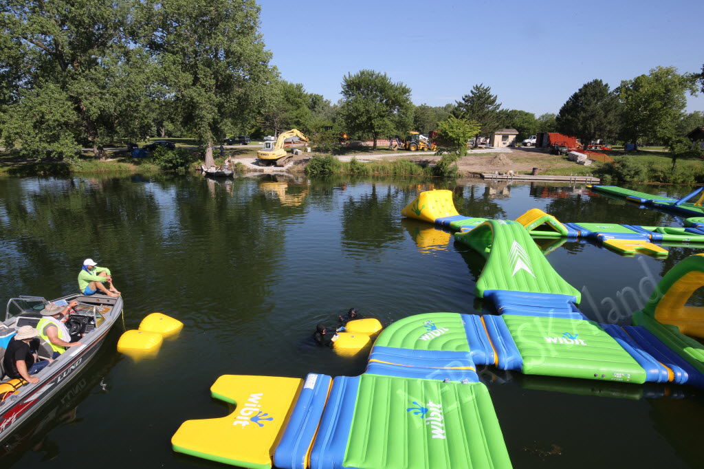 Louisville's floating playground to reopen Friday | Nebraska News ...