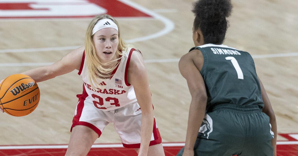 Nebraska’s Britt Prince earns her first Big Ten freshman of the week honor