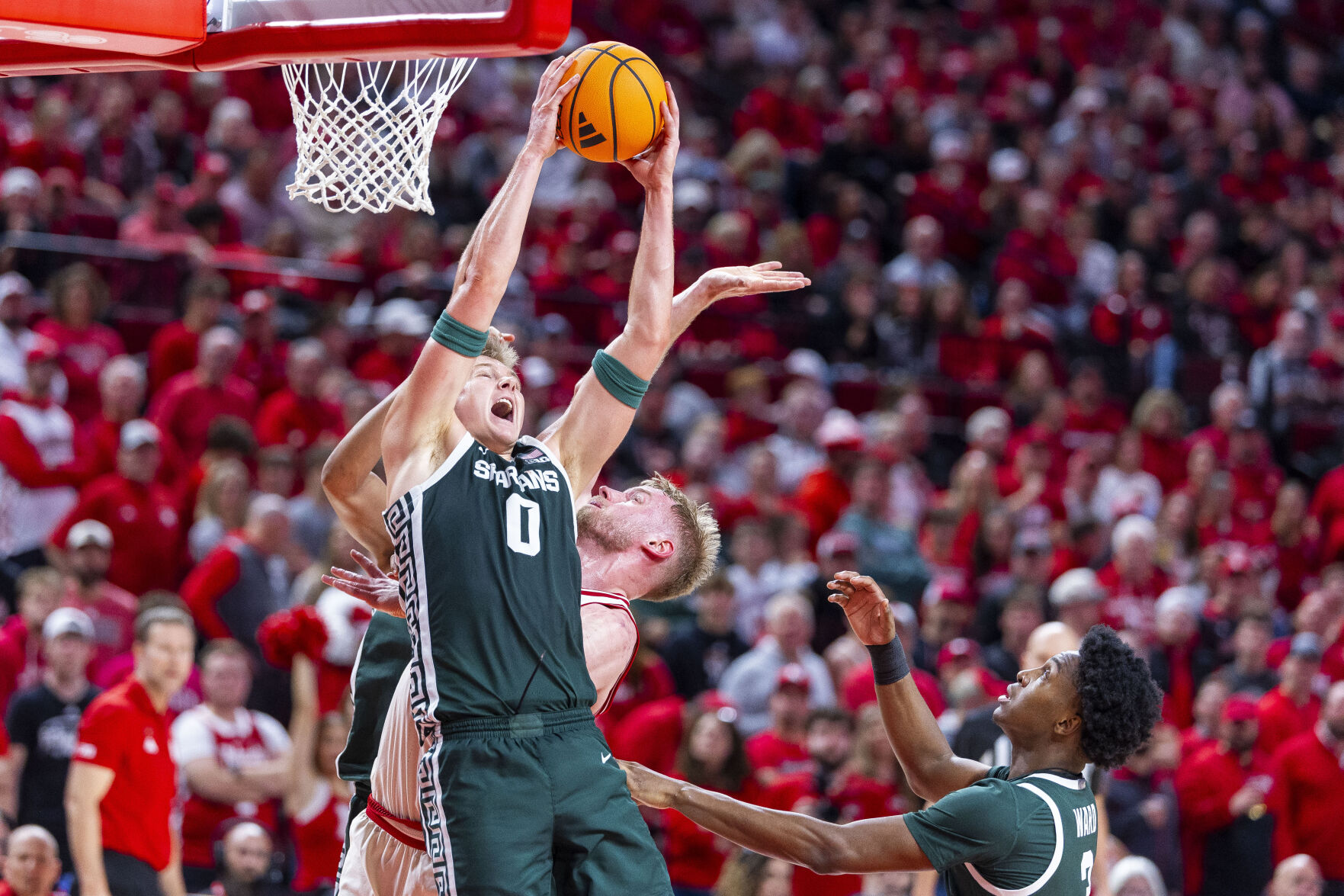 Photos: Nebraska men's basketball hosts Michigan State, Jan. 2, 2026