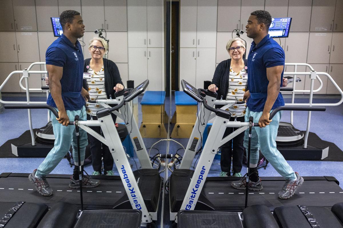 Lincoln bodybuilder strides toward recovery after rare stroke in spinal ...