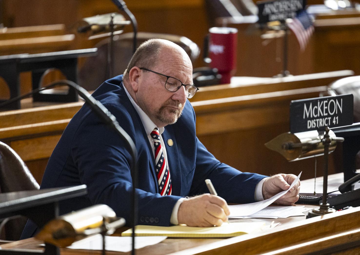 Lawmaker seeks action after Cavanaugh removed PragerU signs