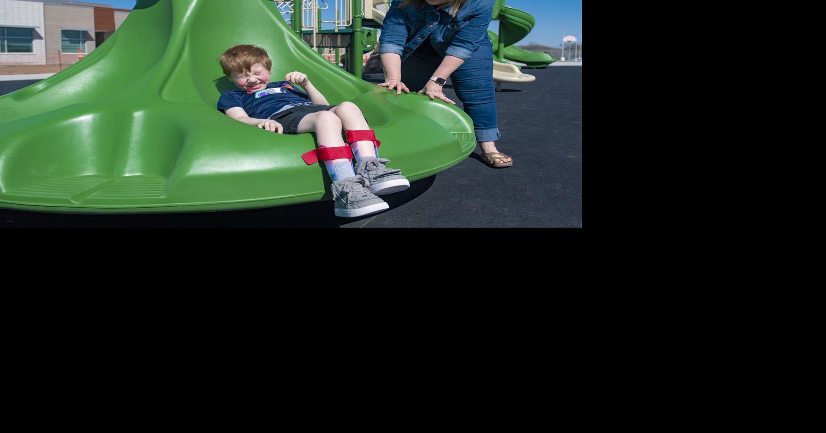 How a Robinson Elementary first grader helped make his playground more ...