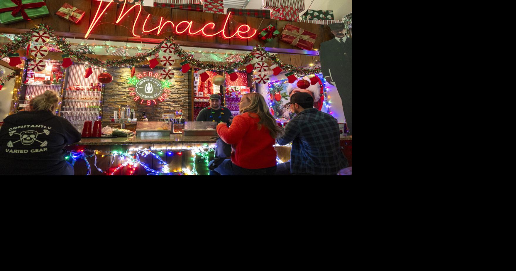 Robber's Cave opens Christmas Miracle Pop-Up Bar in Lincoln