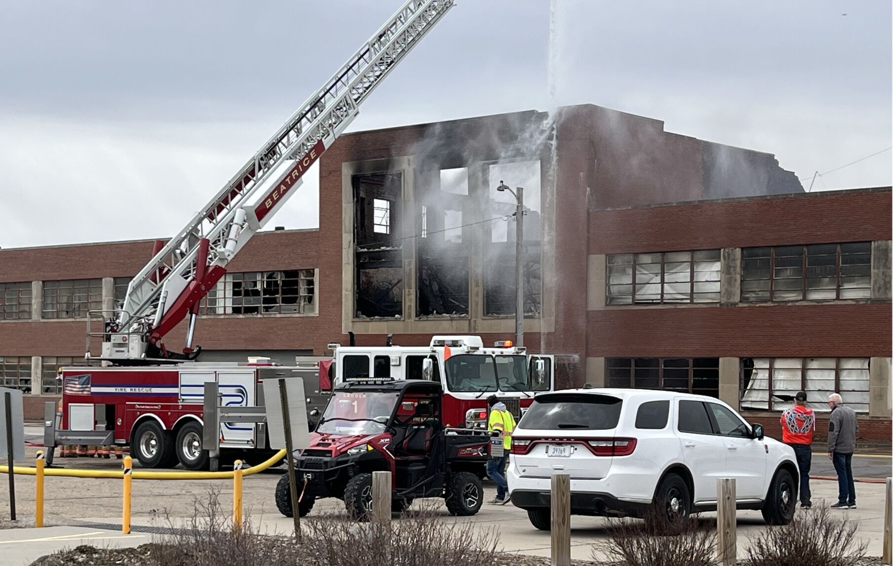 US 77 traffic diverted due to Dempsters fire in Beatrice