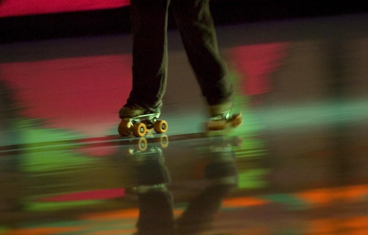Photo: Skate Zone -- Lincoln's last skating rink