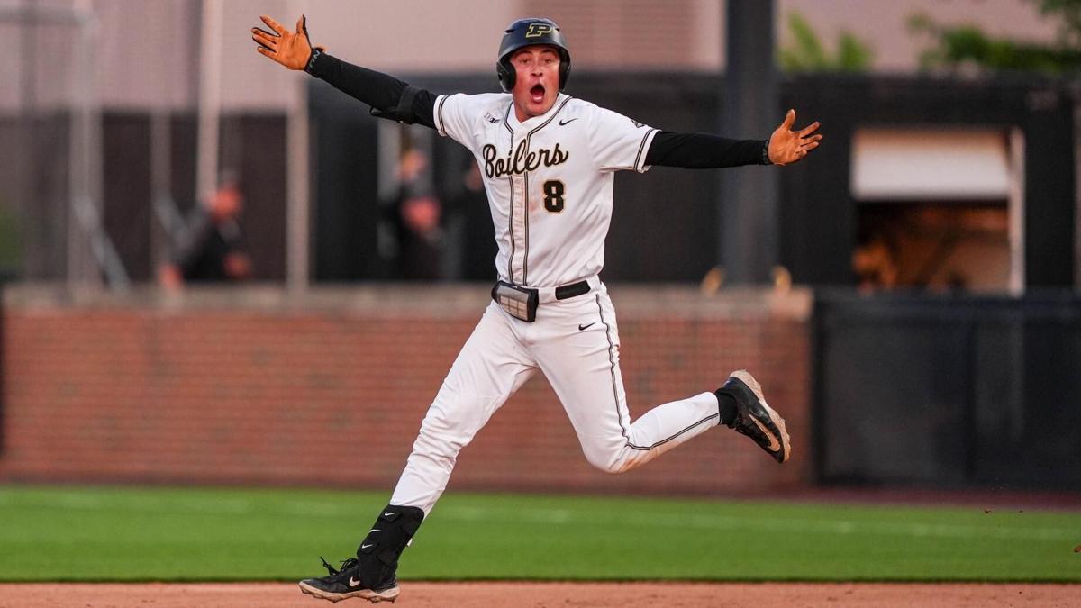 Purdue's Brandon Anderson hits walk-off home run to shock Nebraska baseball
