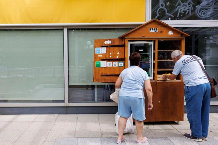 Free food fridges take off in parts of Europe in eco-friendly bid to ...
