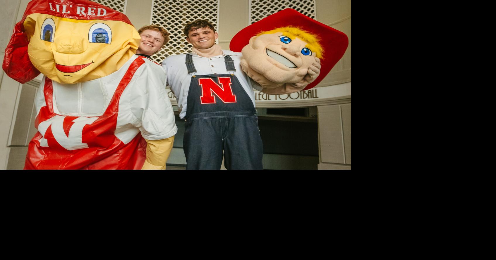 Nebraska's Lil' Red and Herbie Husker graduating from UNL