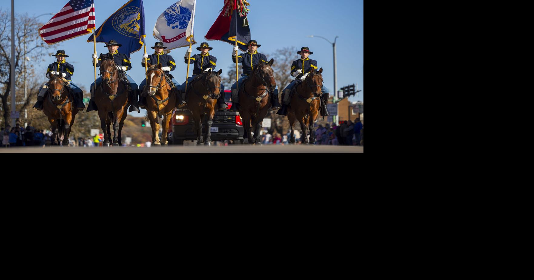 Generations come together to honor veterans at parade