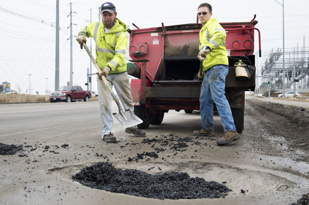 1,700 potholes filled in Monday blitz