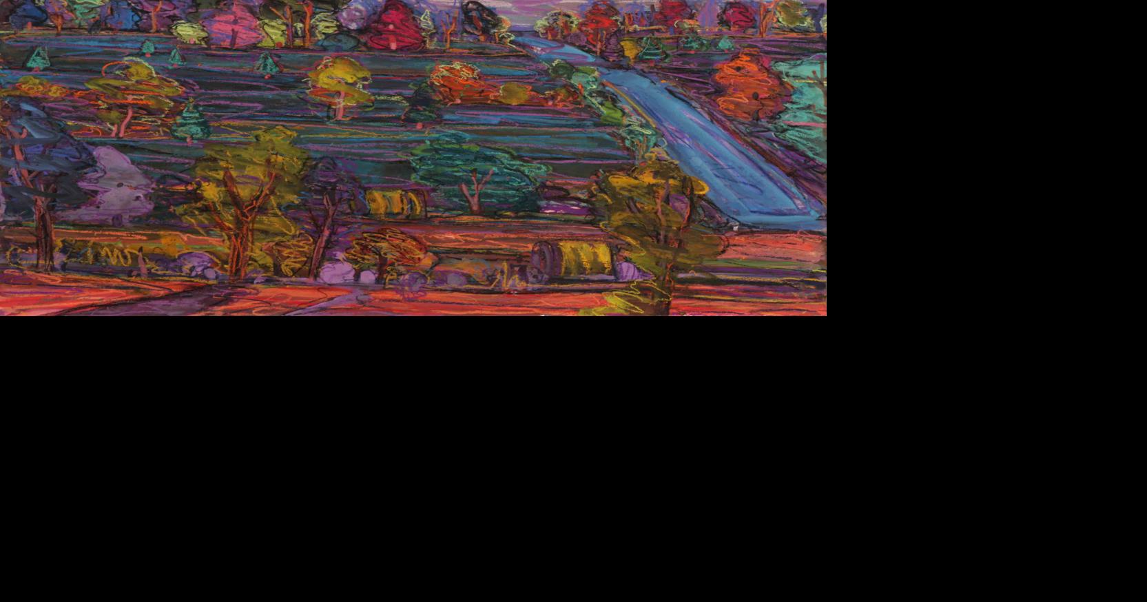 L. Kent Wolgamott: Susan Puelz's bright, dynamic landscapes at Kiechel ...