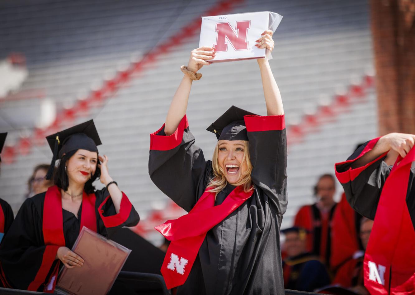 Photos: UNL students celebrate graduation at Memorial Stadium